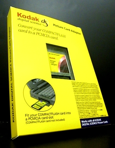 Kodak CompactFlash to PCMCIA Adapter Review - Kodak Picture Card Adapter