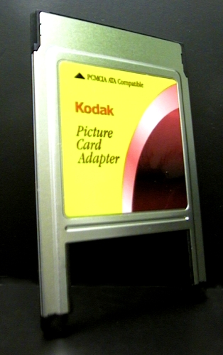 Kodak CompactFlash to PCMCIA Adapter Review - Kodak Picture Card Adapter