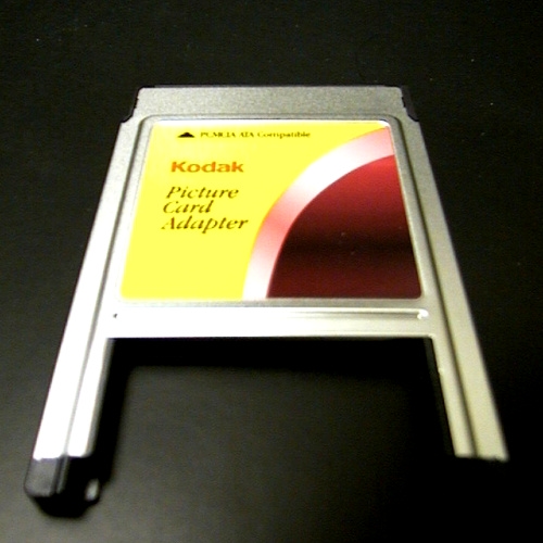 Kodak CompactFlash to PCMCIA Adapter Review - Kodak Picture Card Adapter