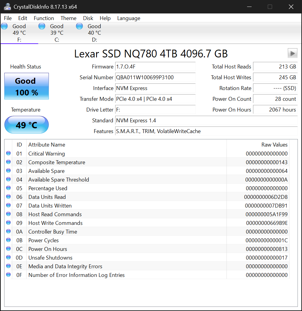 Lexar NQ780 4TB PCIe Gen 4.0 x4 SSD Review - Lexar NQ780 4TB PCIe Gen 4 ...