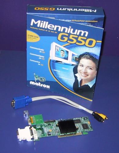 Matrox G550 Review - Introduction