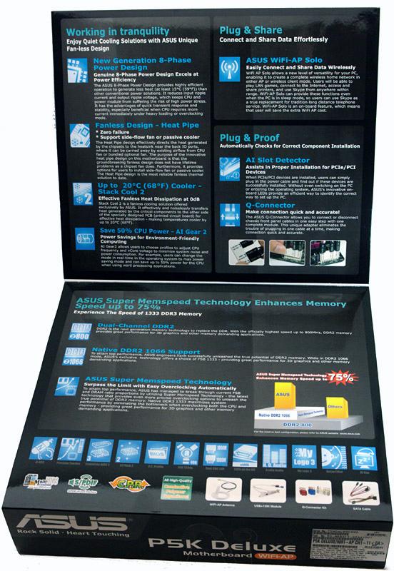 The Board - Asus P5K Deluxe WiFi Review - Page 2