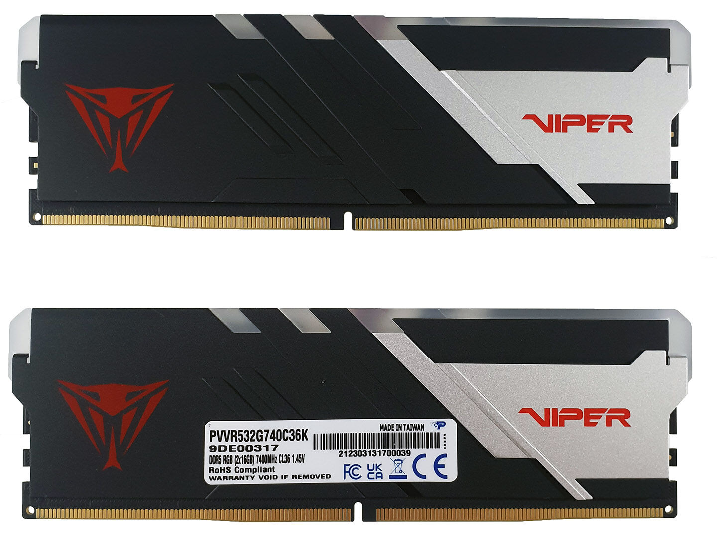 Patriot Viper Venom RGB DDR5-7400 CL36 2x16GB Kit Review - Patriot ...