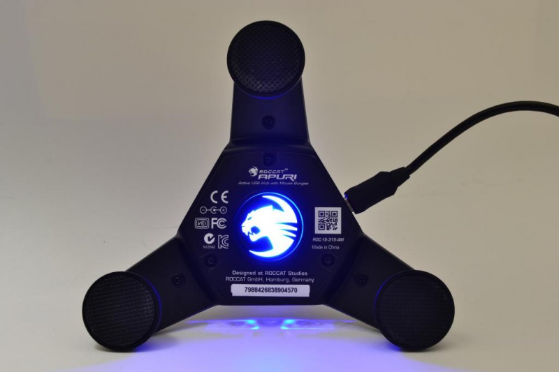 ROCCAT Apuri: Closer Look - ROCCAT Apuri Hybrid USB Hub & Mouse Bungie ...