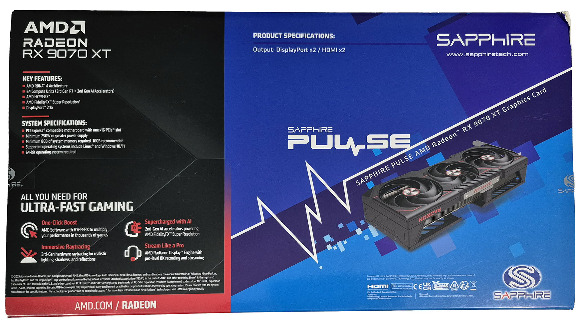 Sapphire Pulse RX 9070 and RX 9070 XT Review - SAPPHIRE PULSE RX 9070 ...