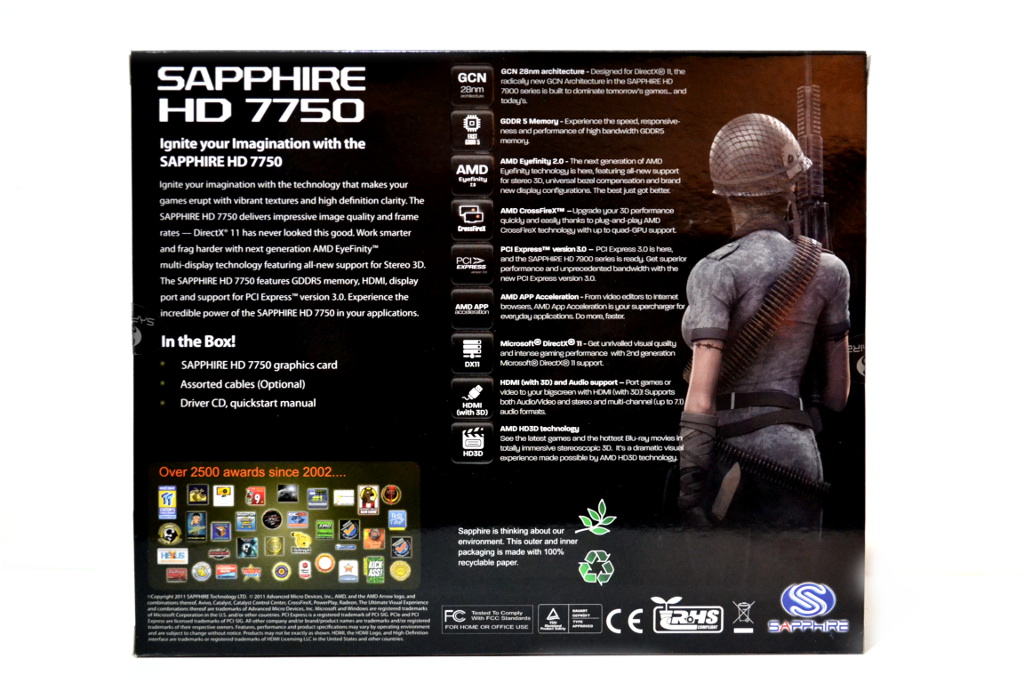 Sapphire Radeon HD 7750 1GB Low Profile Review - Introduction ...