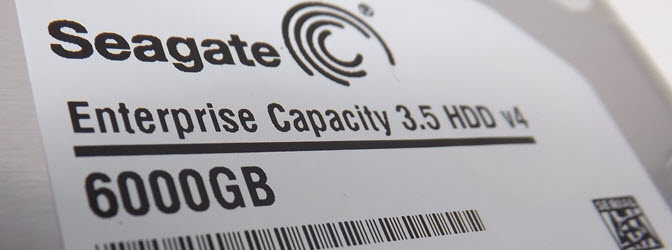 Seagate Enterprise Capacity 3.5 HDD v4 6TB Review - Seagate Enterprise ...