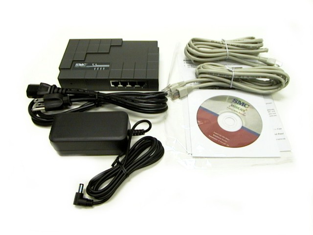 SMC Barricade 4-Port Internet Router Review - Intro & Features of the ...