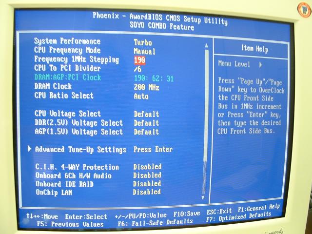 BIOS and Overclocking Features - Soyo KT400 Dragon Ultra Motherboard ...