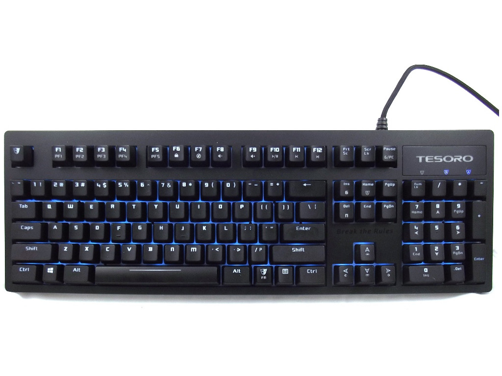 Closer Look - Tesoro Excalibur Spectrum Mechanical Gaming Keyboard ...
