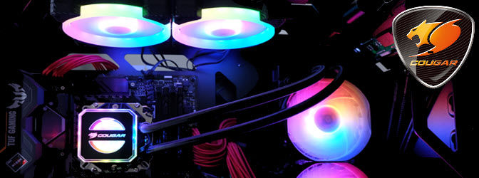 Cougar Vortex RGB SPB 120 PWM HDB Cooling Kit - The RGB Blazer Gaming ...