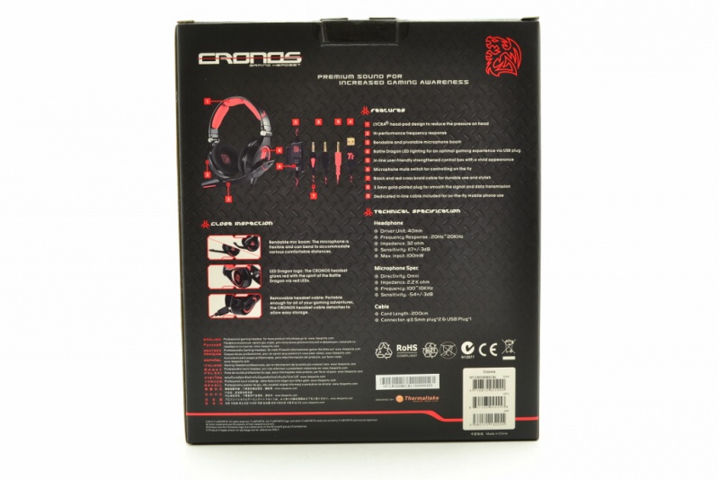 Tt eSPORTS CRONOS: Packaging & Accessories - Tt eSPORTS CRONOS Gaming ...