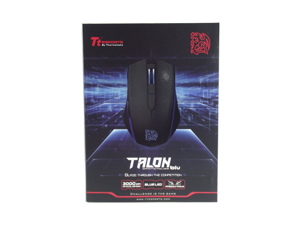 Talon Blu Gaming Mouse: Packaging & Accessories - Tt eSPORTS Talon Blu ...