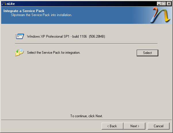 Integrating a Service Pack - Making and Customizing an Unattended ...