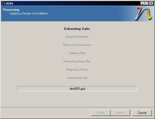 nLite Processing - Making and Customizing an Unattended Windows Install ...