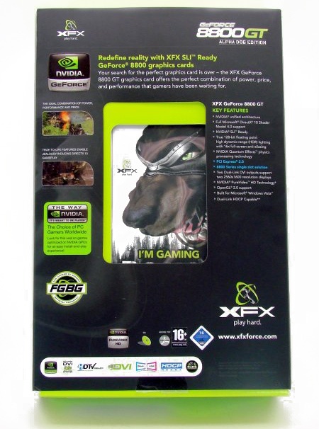 Bundle'n'Box - XFX GeForce 8800 GT Alpha Dog Edition 256MB - Page 3