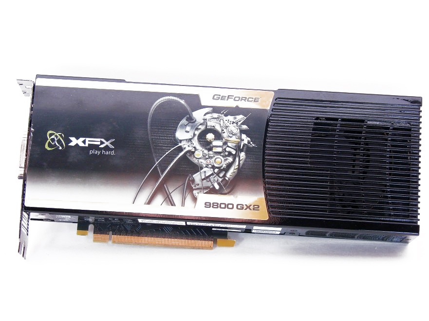 A look at the monster - GPU powerhouse: the XFX 9800GX2 - Page 2