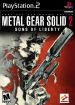 Metal Gear Solid 2: Sons of Liberty PS2 Front cover