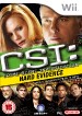 CSI Hard Evidence Wii Front cover