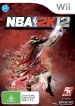 NBA 2K12 Wii Front cover
