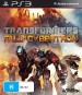 Transformers: Fall of Cybertron PS3 Front cover