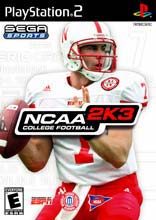 NCAA College Football 2K3 PS2 Front cover
