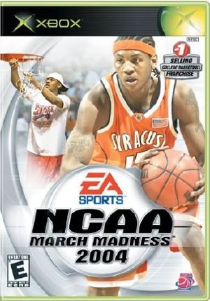 NCAA March Madness 2004 Xbox Front cover