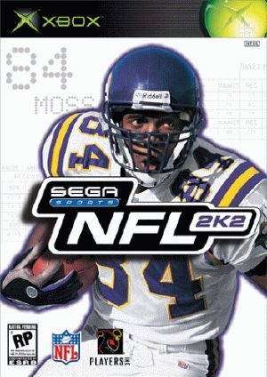 NFL 2K2 Xbox Front cover