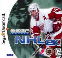 NHL 2K2 DC Front cover