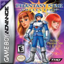 Phantasy Star Collection GBA Front cover