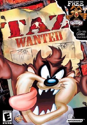 Taz: Wanted PC Front cover
