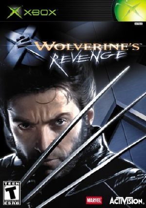 X2: Wolverine's Revenge Xbox Front cover