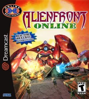 Alien Front Online DC Front cover
