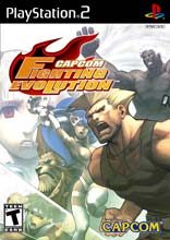 Capcom Fighting Evolution PS2 Front cover