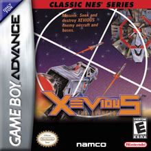 Classic NES Series: Xevious GBA Front cover