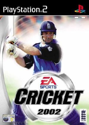 Cricket 2002 PS2 Front cover