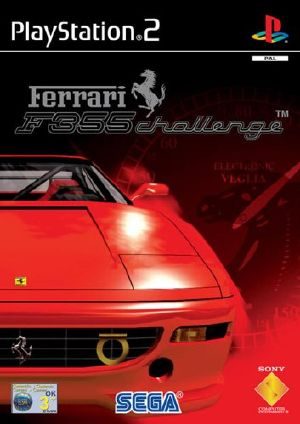 Ferrari F355 Challenge PS2 Front cover