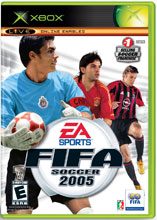 FIFA Soccer 2005 Xbox Front cover