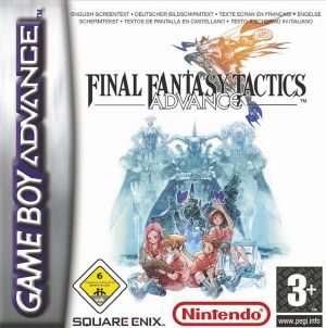 Final Fantasy Tactics Advance GBA Front cover