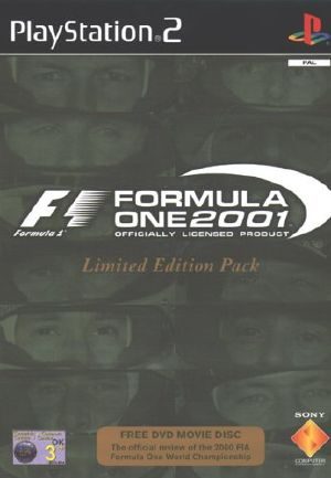 Formula One 2001 PS2 Front cover