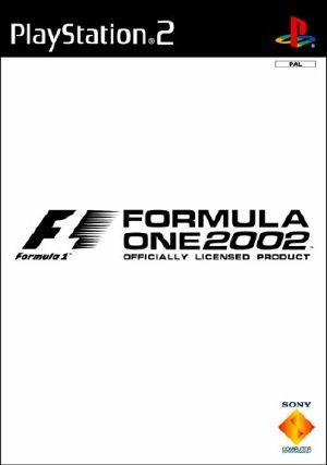 Formula One 2002 PS2 Front cover