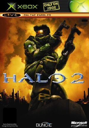 Halo 2 Xbox Front cover