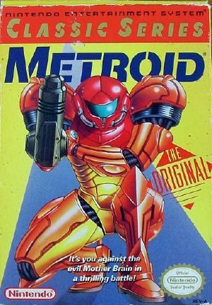 Metroid NES Front cover
