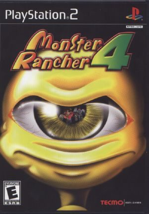 Monster Rancher 4 PS2 Front cover