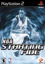NBA Starting Five PS2 Front cover