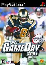 NFL GameDay 2001 PS2 Front cover