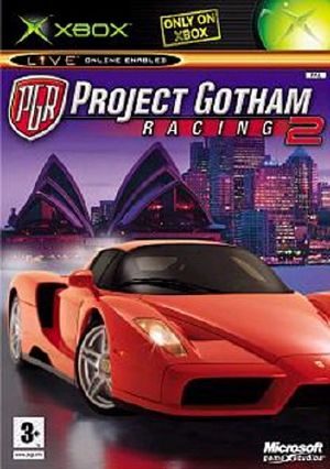 Project Gotham Racing 2 Xbox Front cover