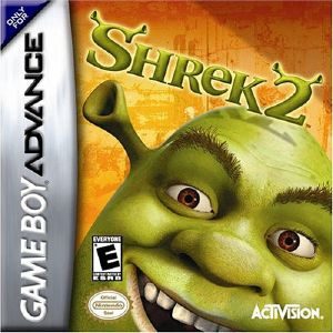Shrek 2 GBA Front cover