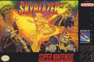 Skyblazer SNES Front cover