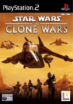 Star Wars: The Clone Wars PS2 Front cover